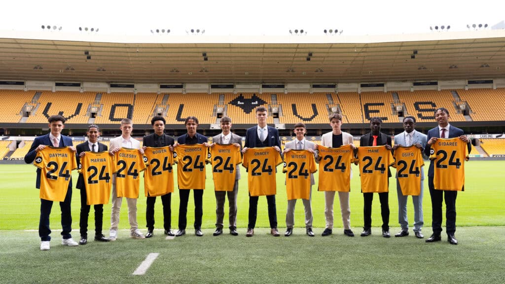 2024/25 Wolves Academy scholars inducted - Wolves Academy